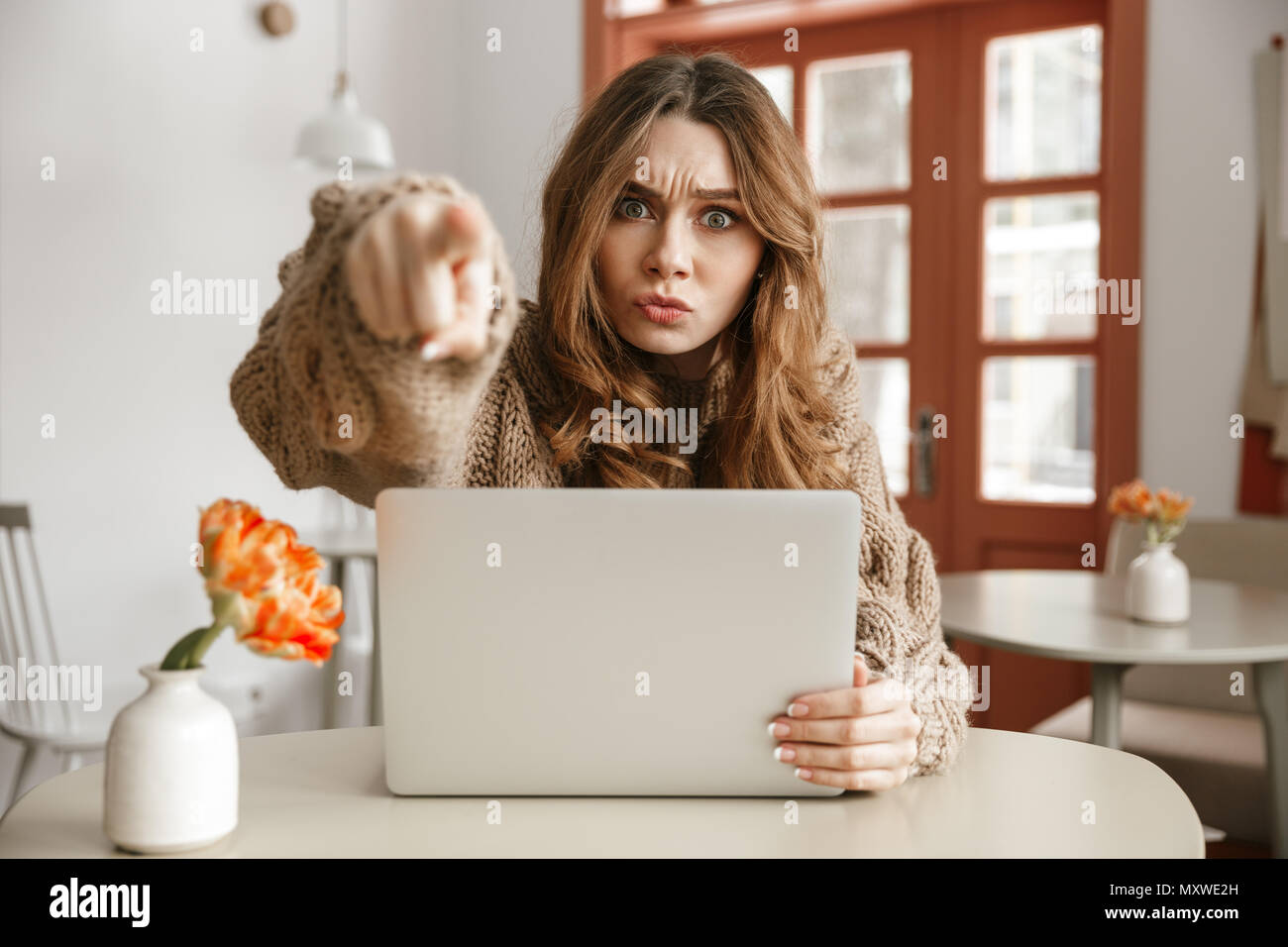 Strict woman hi-res stock photography and images - Alamy