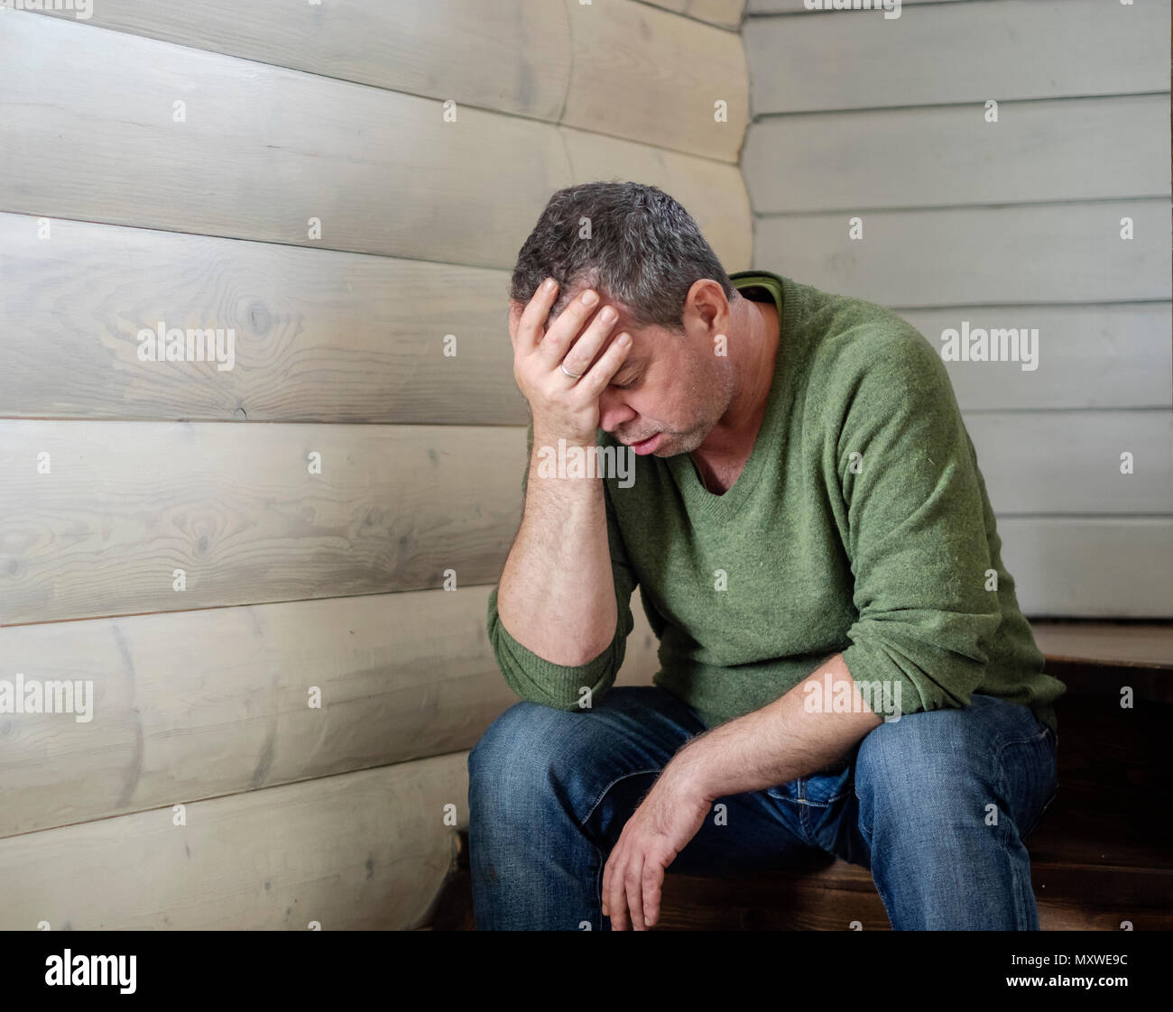 Sad Unemployed People