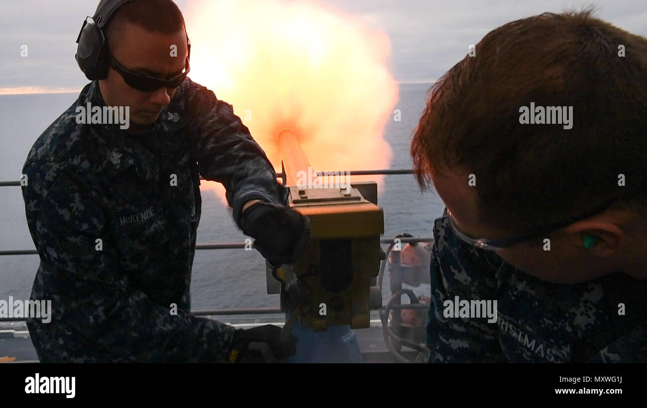 ATLANTIC OCEAN (Dec. 7, 2016) Petty Officer 1st Class James Mckenzie ...