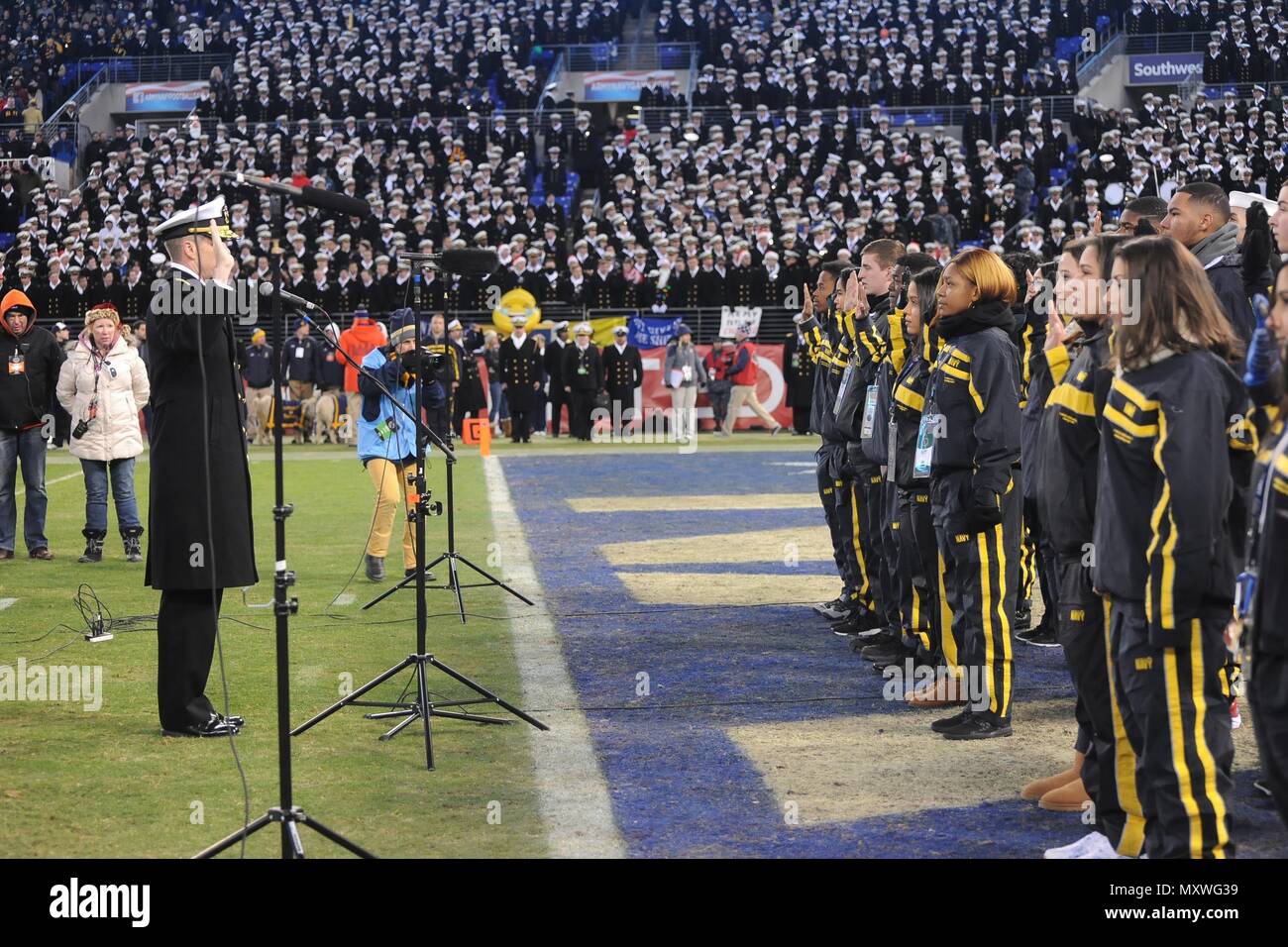 BALTIMORE, Md. (Dec. 10, 2016) Rear Adm. Jeffrey W. Hughes, Commander ...
