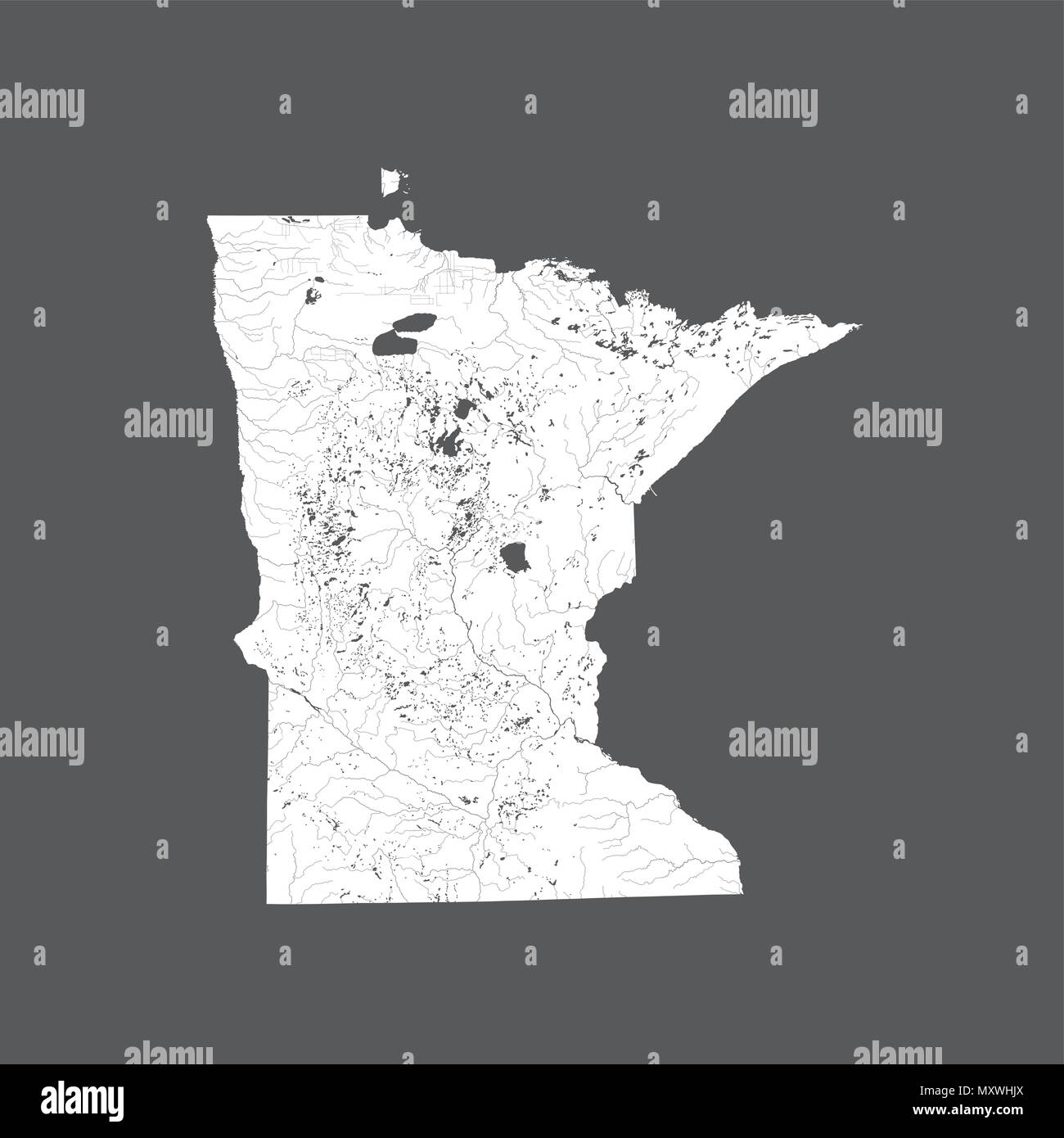 river map of minnesota