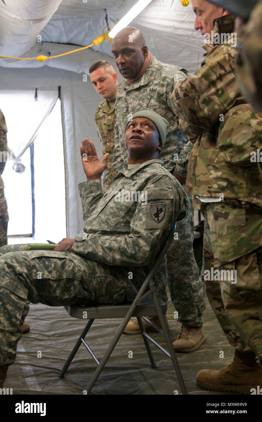 FORT BRAGG, North Carolina-- Situation updates in Tactical Operations ...