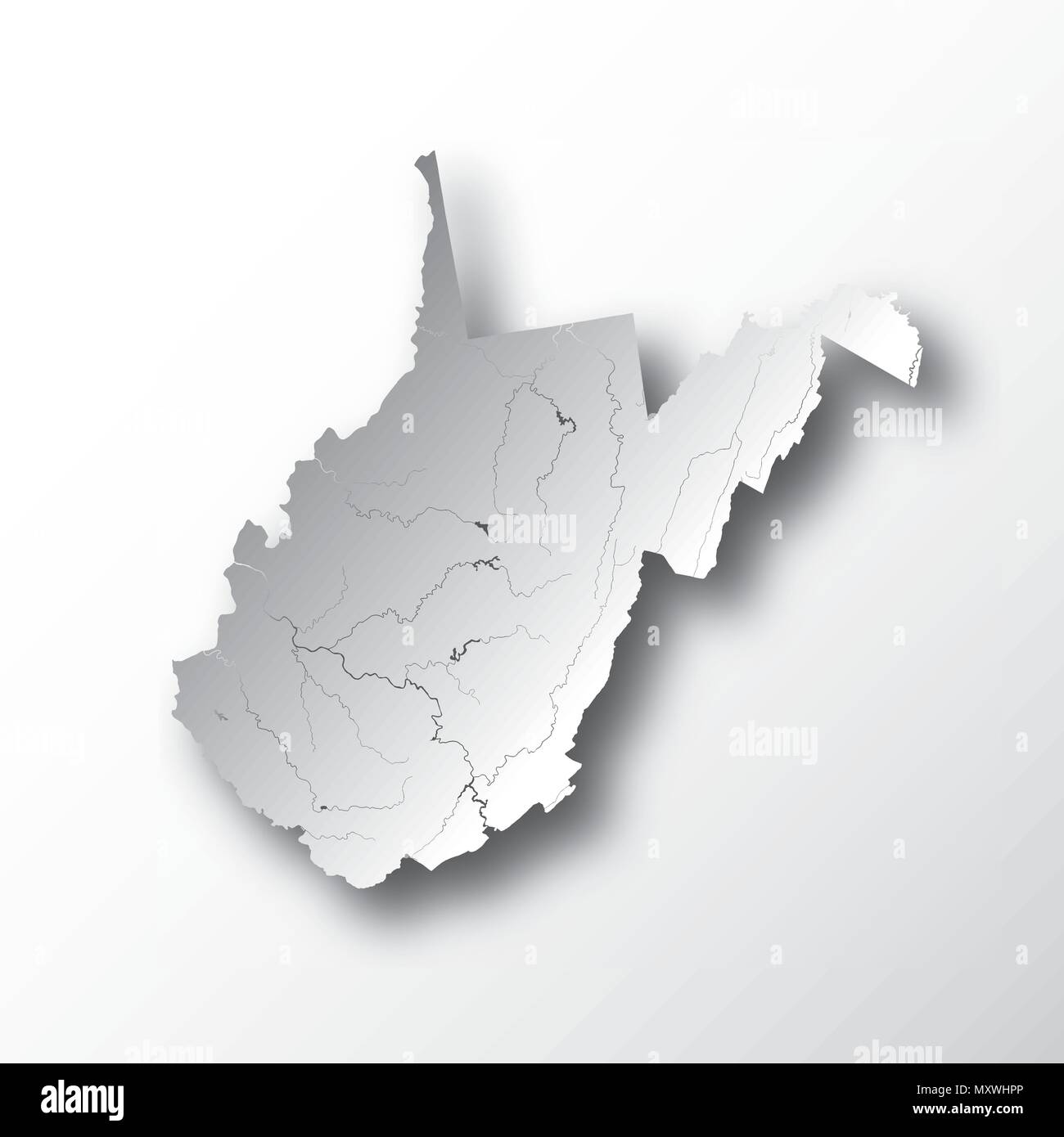 Map Of Lakes In Virginia