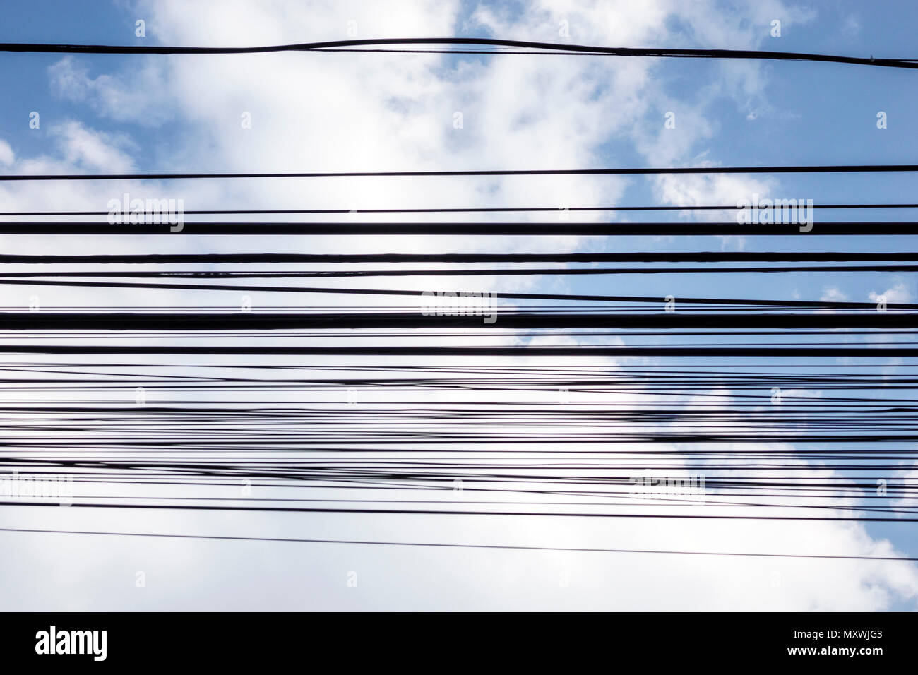 Utility wires hi-res stock photography and images - Alamy