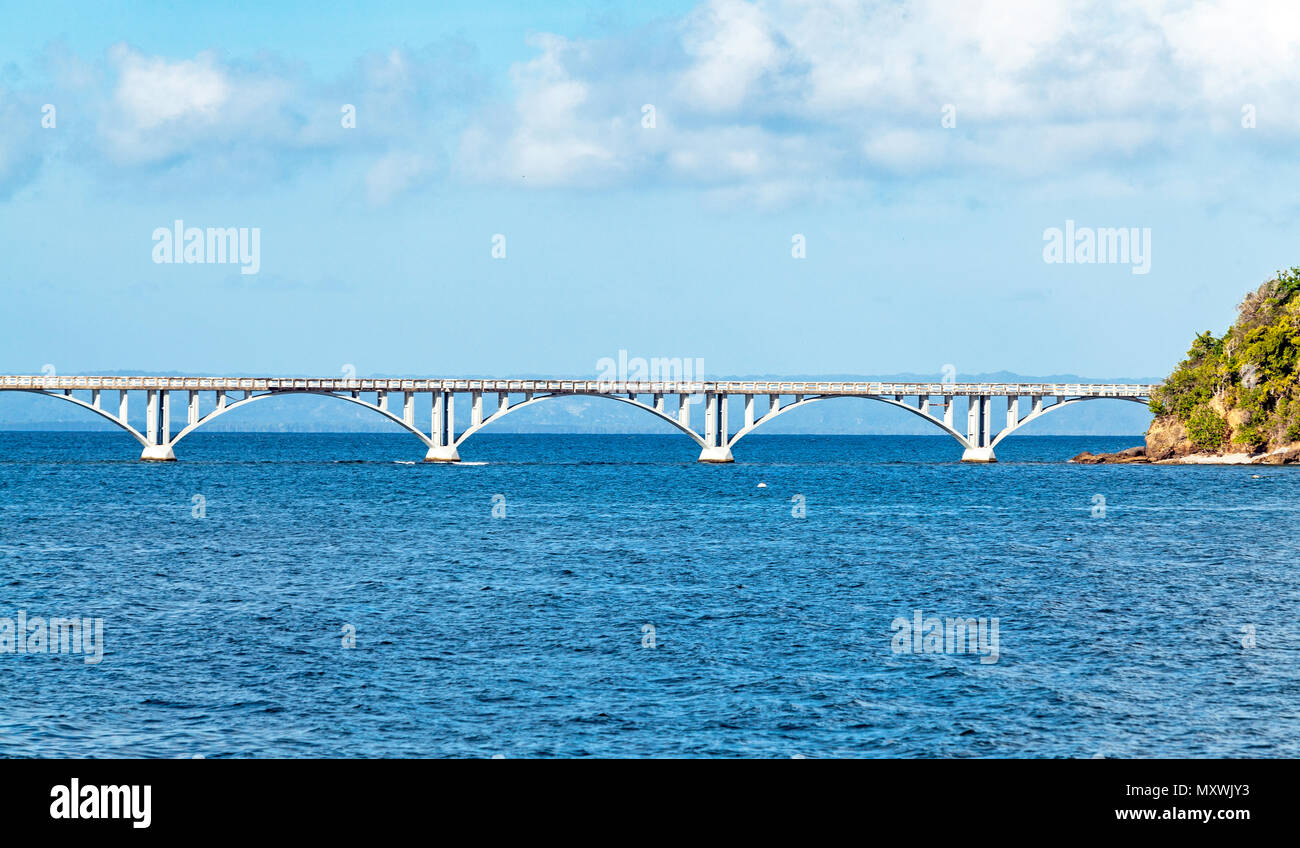 Port of santa barbara Samana Stock Photo - Alamy
