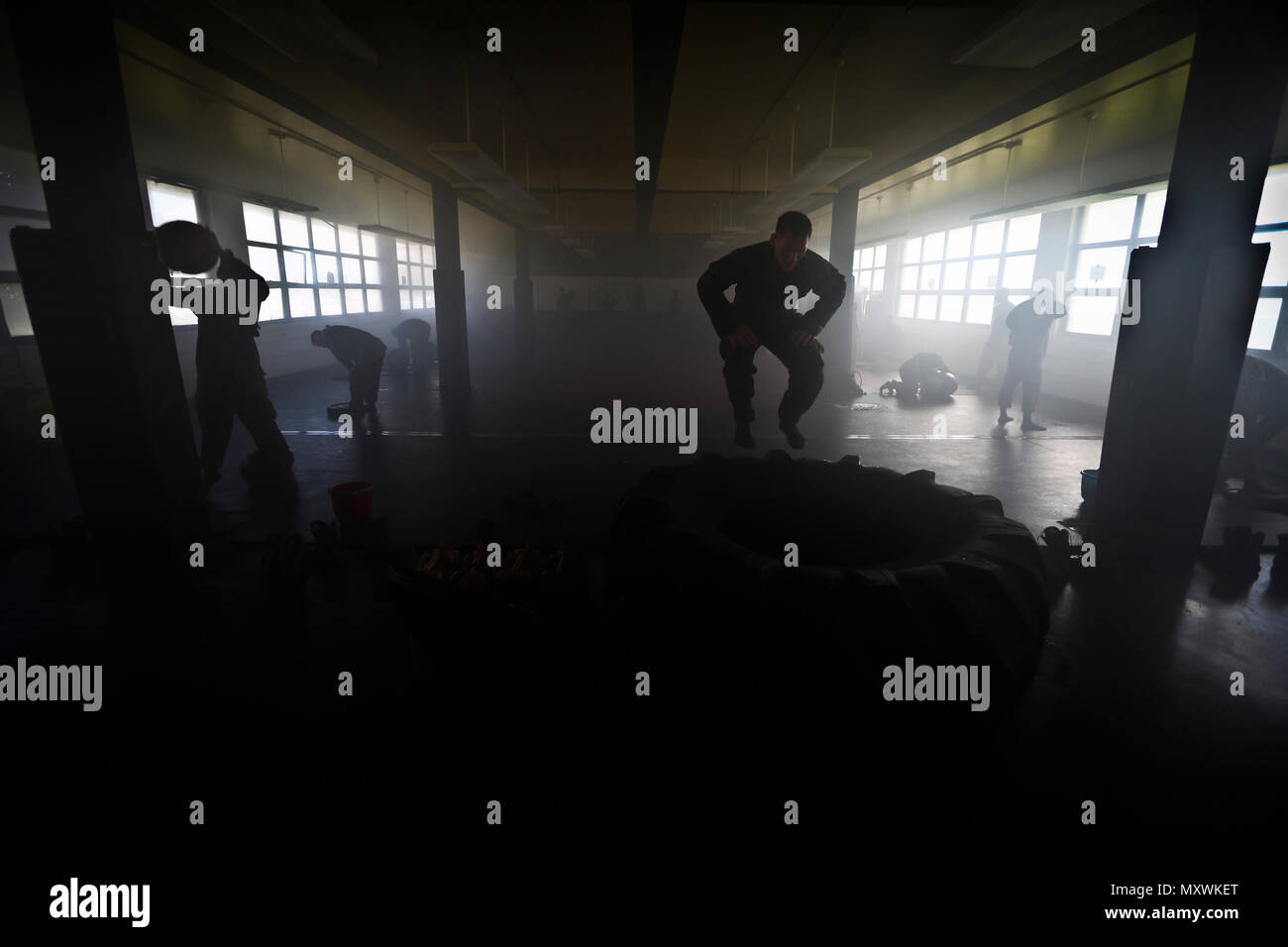 MARINE CORPS BASE HAWAII -- Marines assigned to Martial Arts Instructor ...