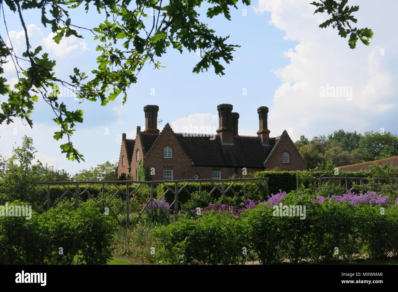 Photo of the buildings at Sissinghurst Castle, the home of Vita ...