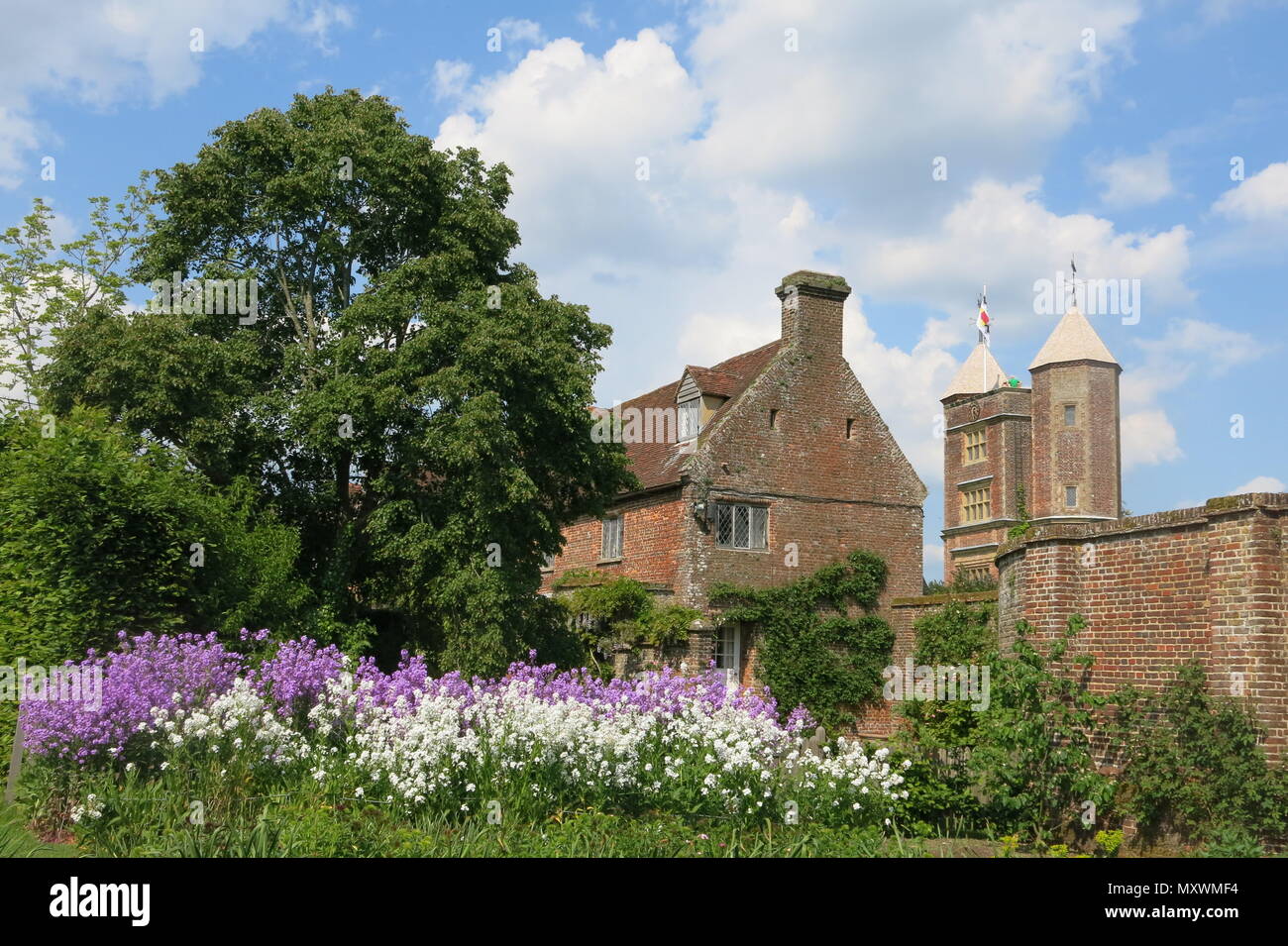 Photo of the buildings at Sissinghurst Castle, the home of Vita ...