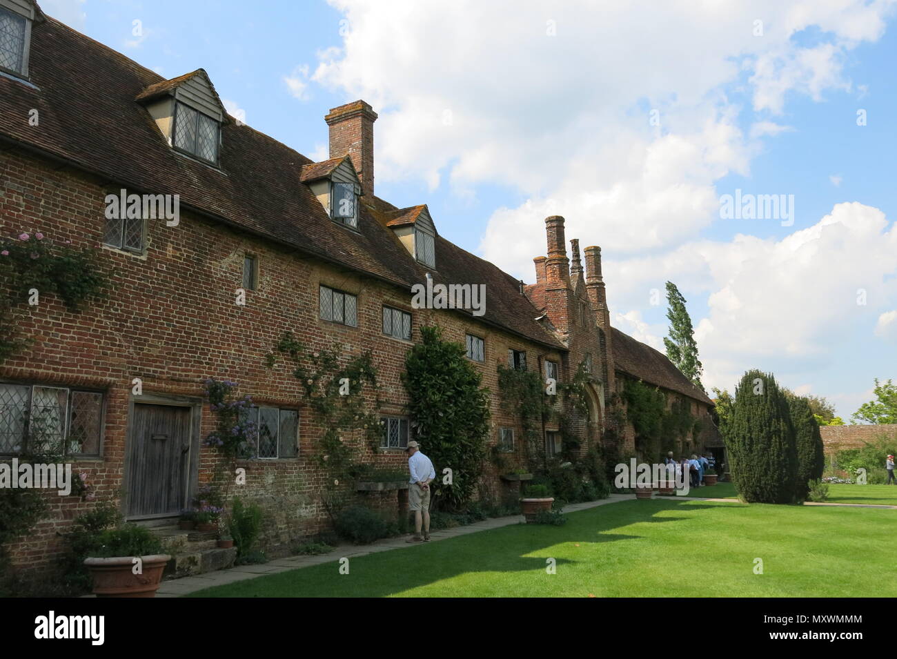 Photo of the buildings at Sissinghurst Castle, the home of Vita ...