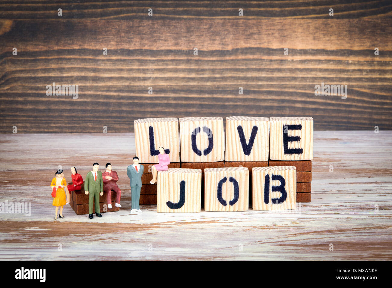 Career growth concept letters hi-res stock photography and images - Alamy
