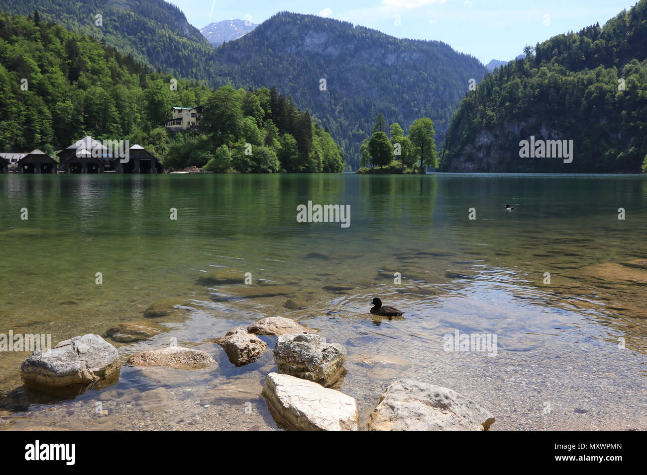 Lake Königssee, Bavaria, Germany Stock Photo - Alamy