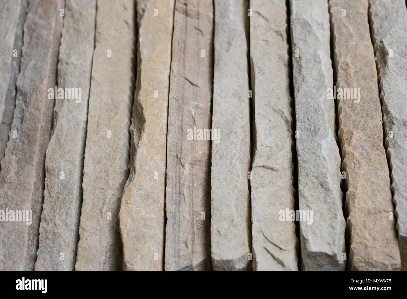 stone slabs - stacked stone tiles abstract background Stock Photo - Alamy