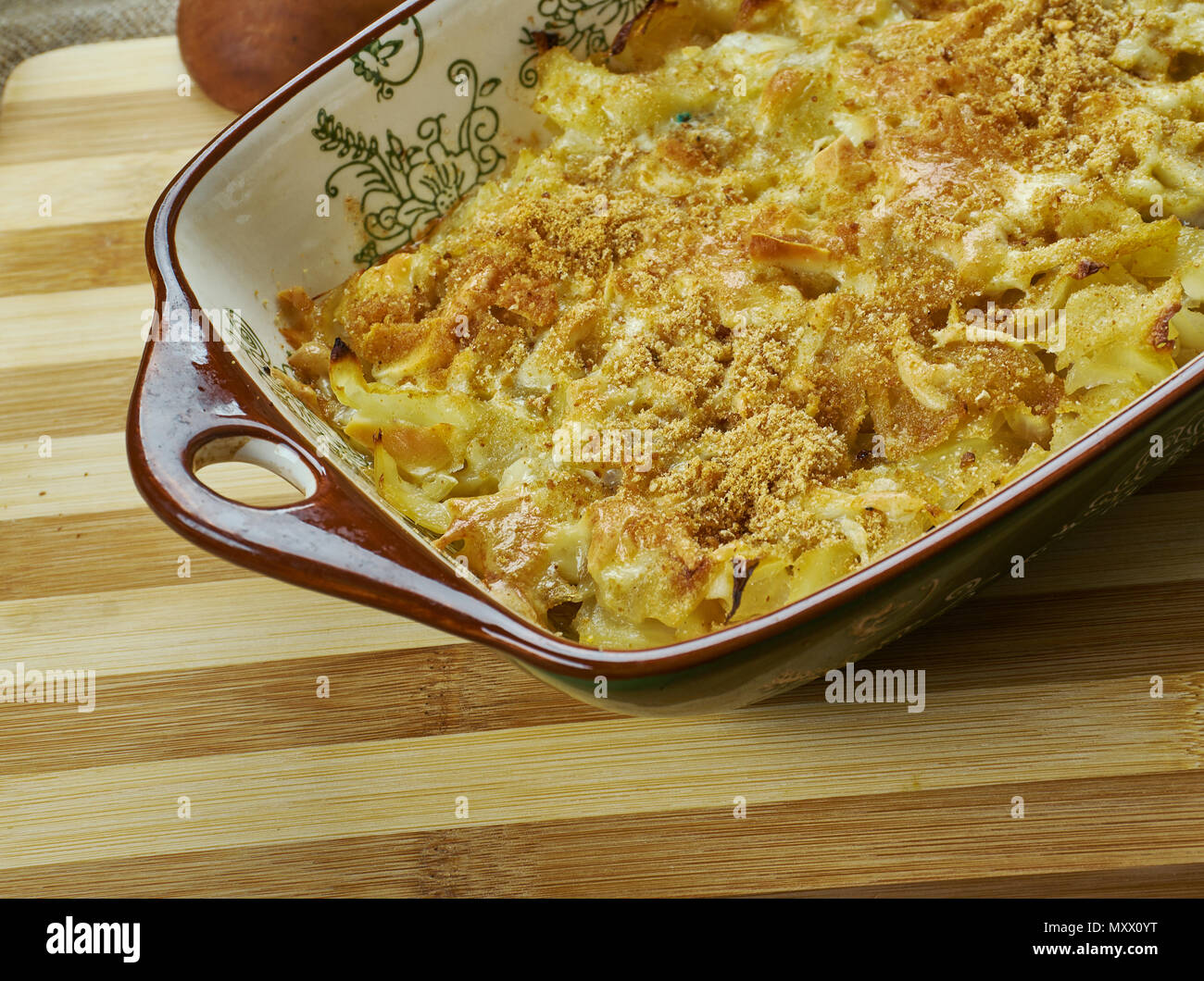 Bavarian cuisine , Traditional German Cabbage Casserole Stock Photo - Alamy
