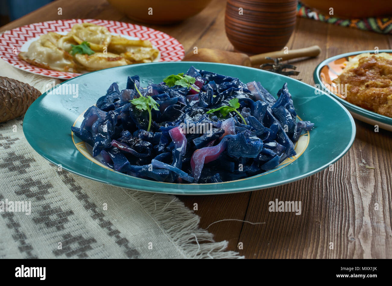 German cuisine , German Braised Red Cabbage, Traditional assorted ...