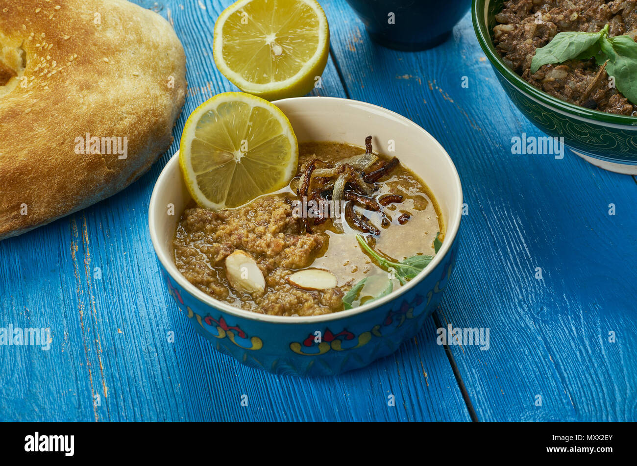 Pakistani cuisine ,Brown Haleem, stew popular in the Middle East ...
