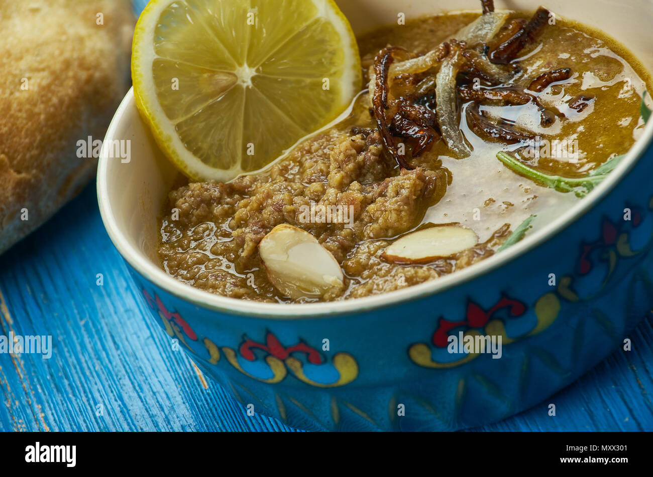 Pakistani cuisine ,Brown Haleem, stew popular in the Middle East ...