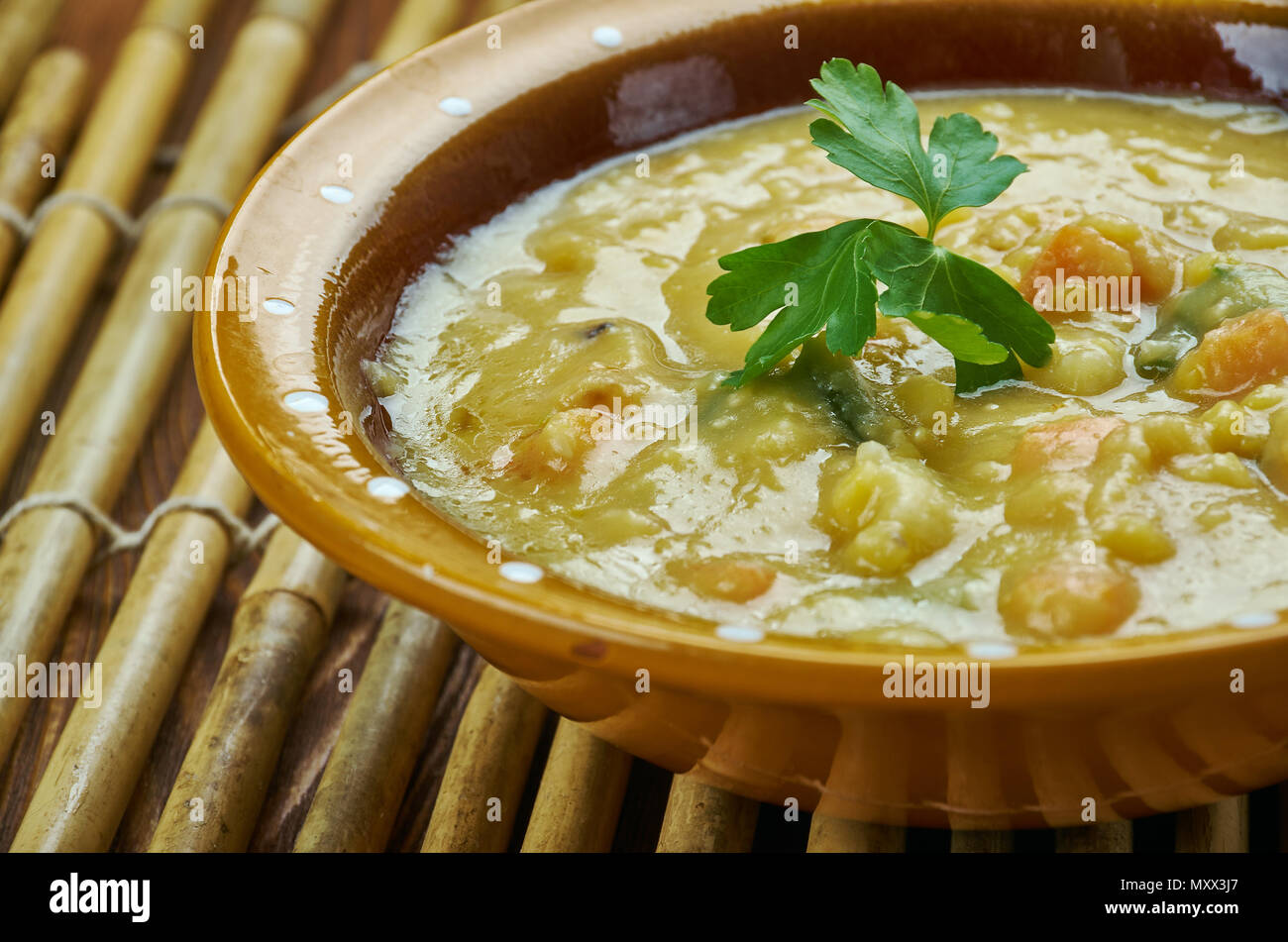 Turkish Split Pea Stew In An Instant Pot, close up Stock Photo - Alamy