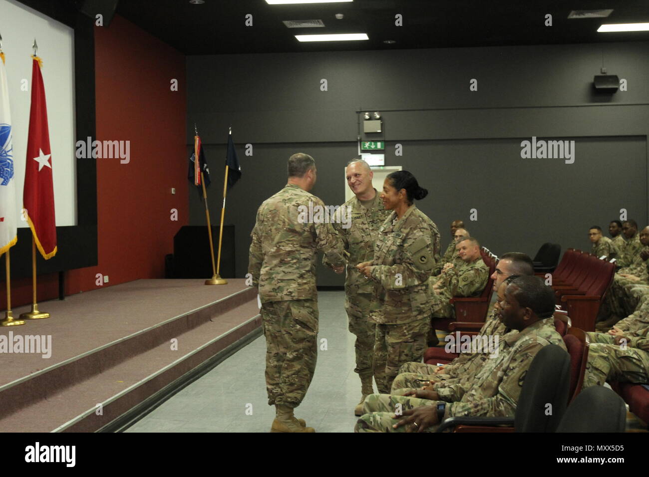 Army Reserve Brig. Gen. Bruce E. Hackett, deputy commanding general of ...