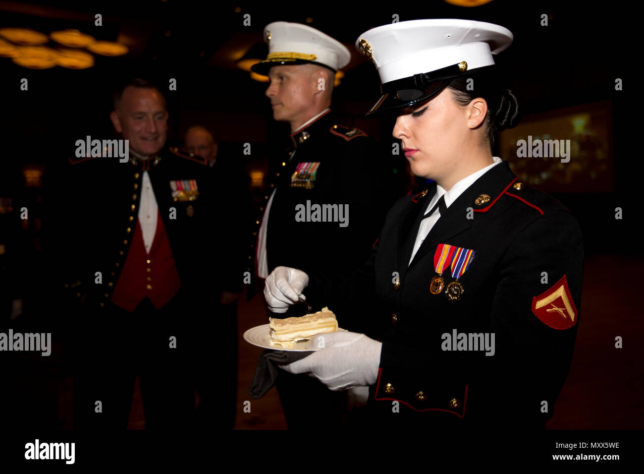 U.S. Marine Corps Lance Cpl. Kailey Maraglia with the Public Affairs ...
