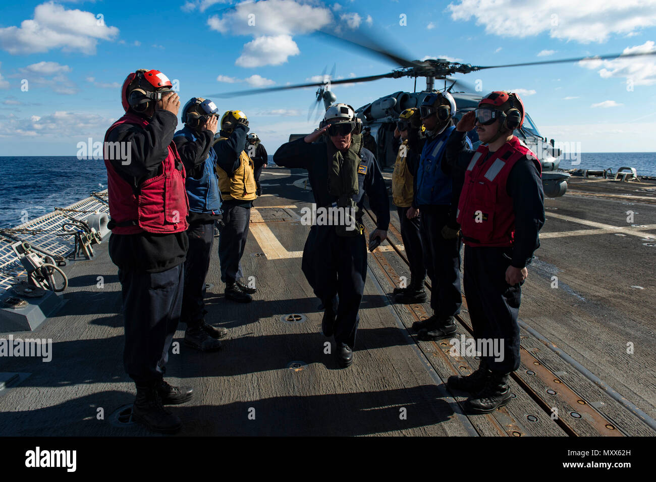 161212-N-EO381-030 MEDITERRANEAN SEA (Dec. 12, 2016) Rear Adm. Jim ...