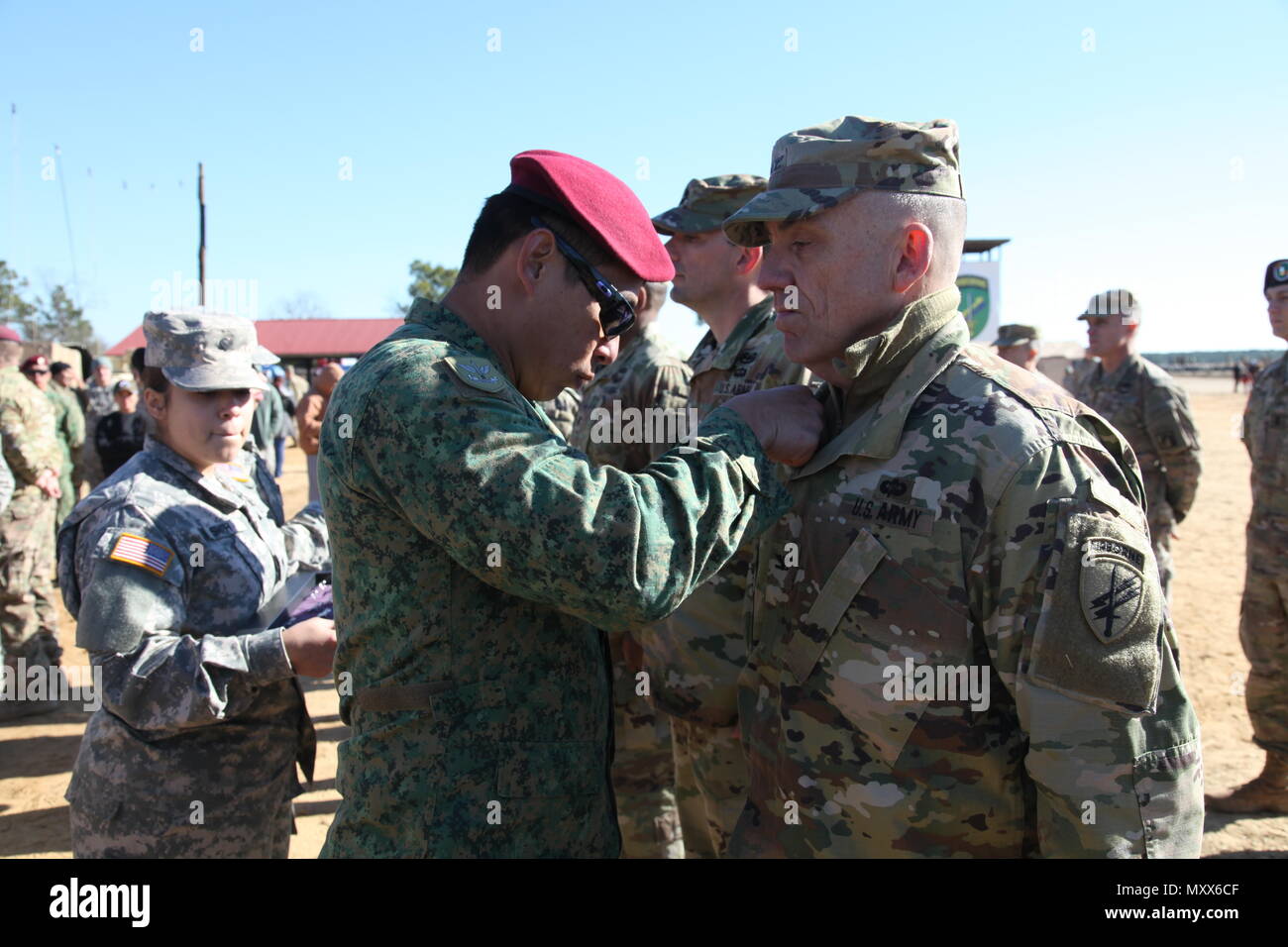 Singapore Chief Warrant Officer Kiew Xiande, Headquarters Commando ...