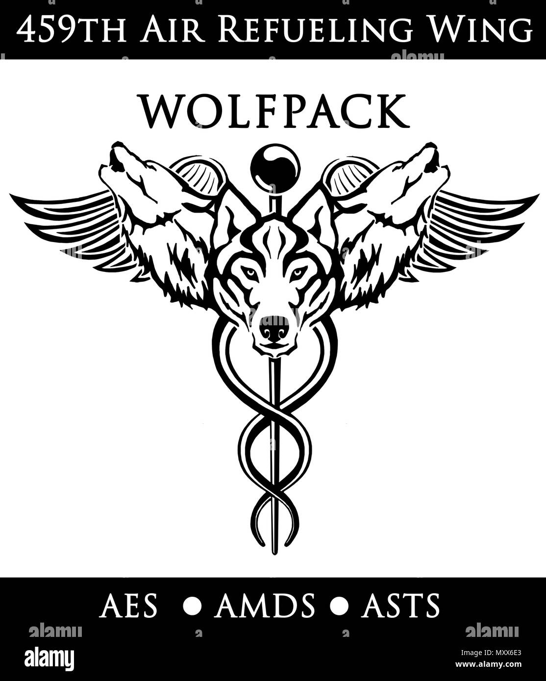 Air Force Wolfpack Logo