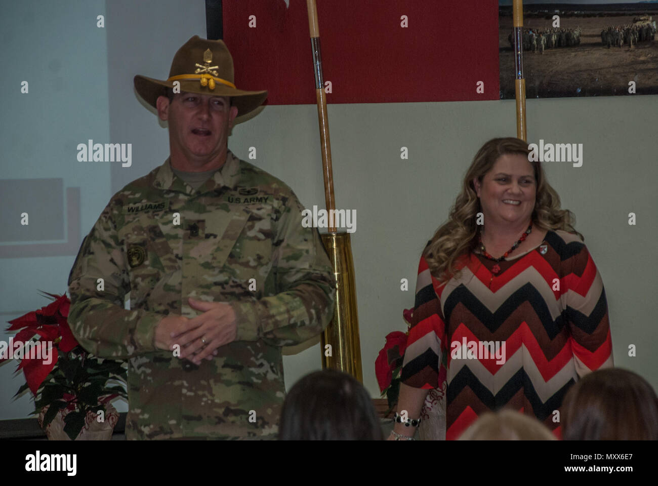 FORT IRWIN, Calif.,-- U.S. Army Command Sgt. Major Michael Williams ...