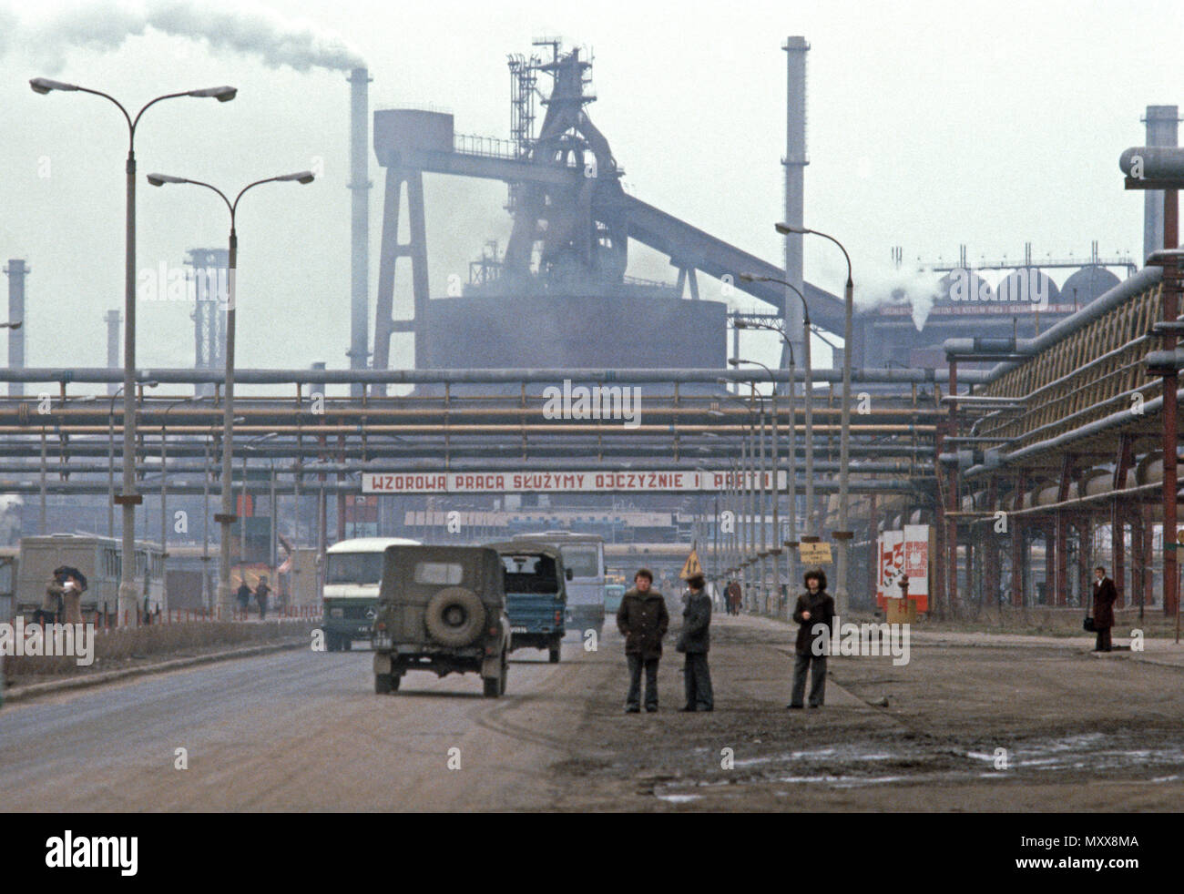 Huta Katowice steel complex, Silesia, Poland Stock Photo - Alamy