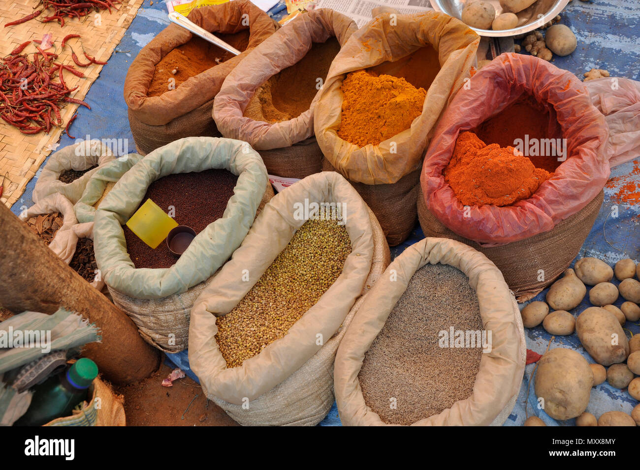 India, Orissa, Puri, market Stock Photo - Alamy