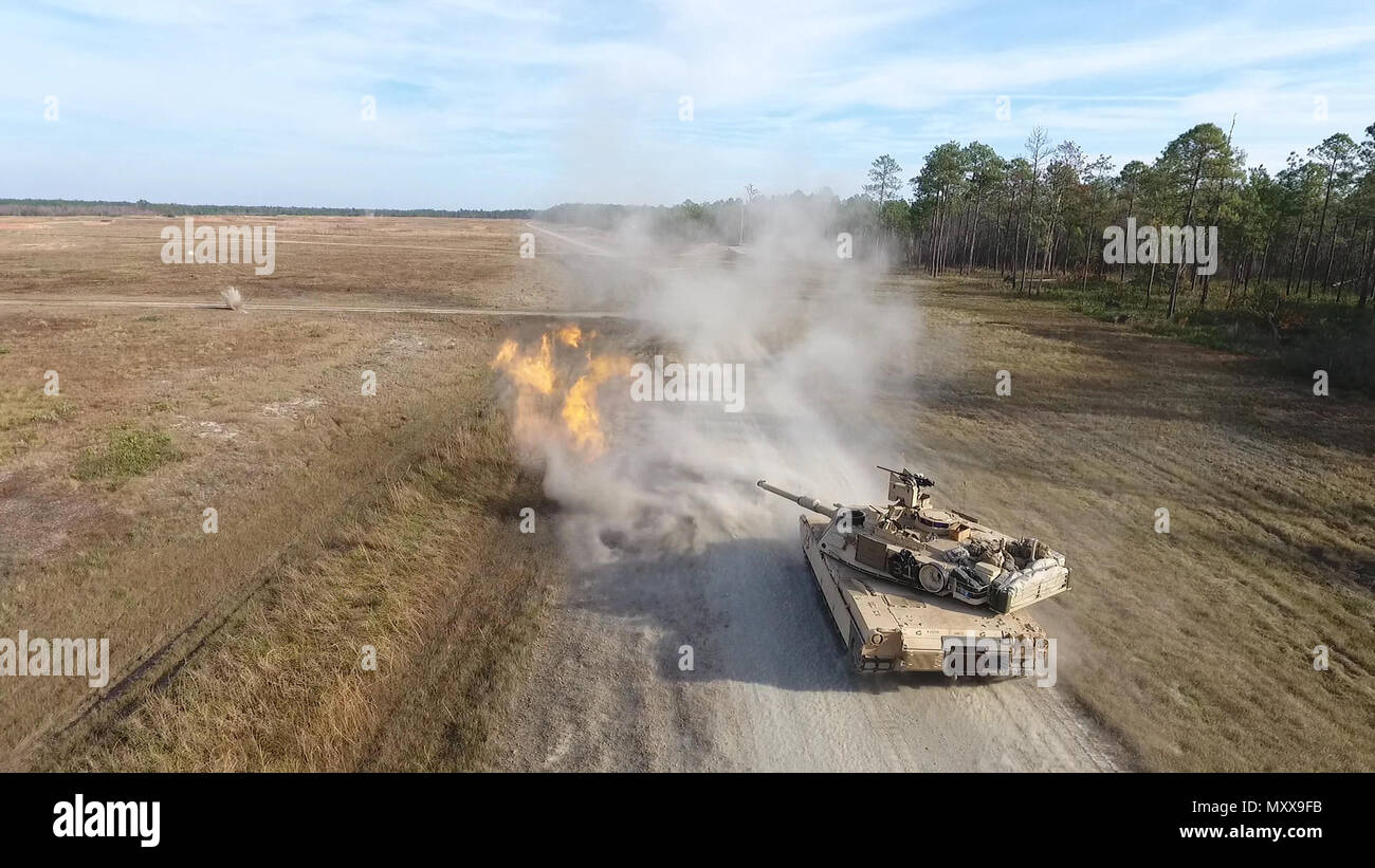 Aerial drone image of an M1A2 Abrams Main Battle Tank crew, from the ...