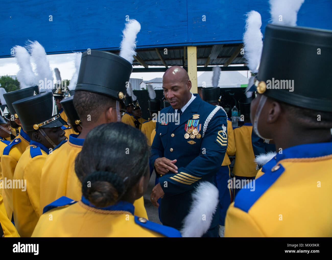 Chief Petty Officer Rodney Pearson, chief of the U.S. Coast Guard ...