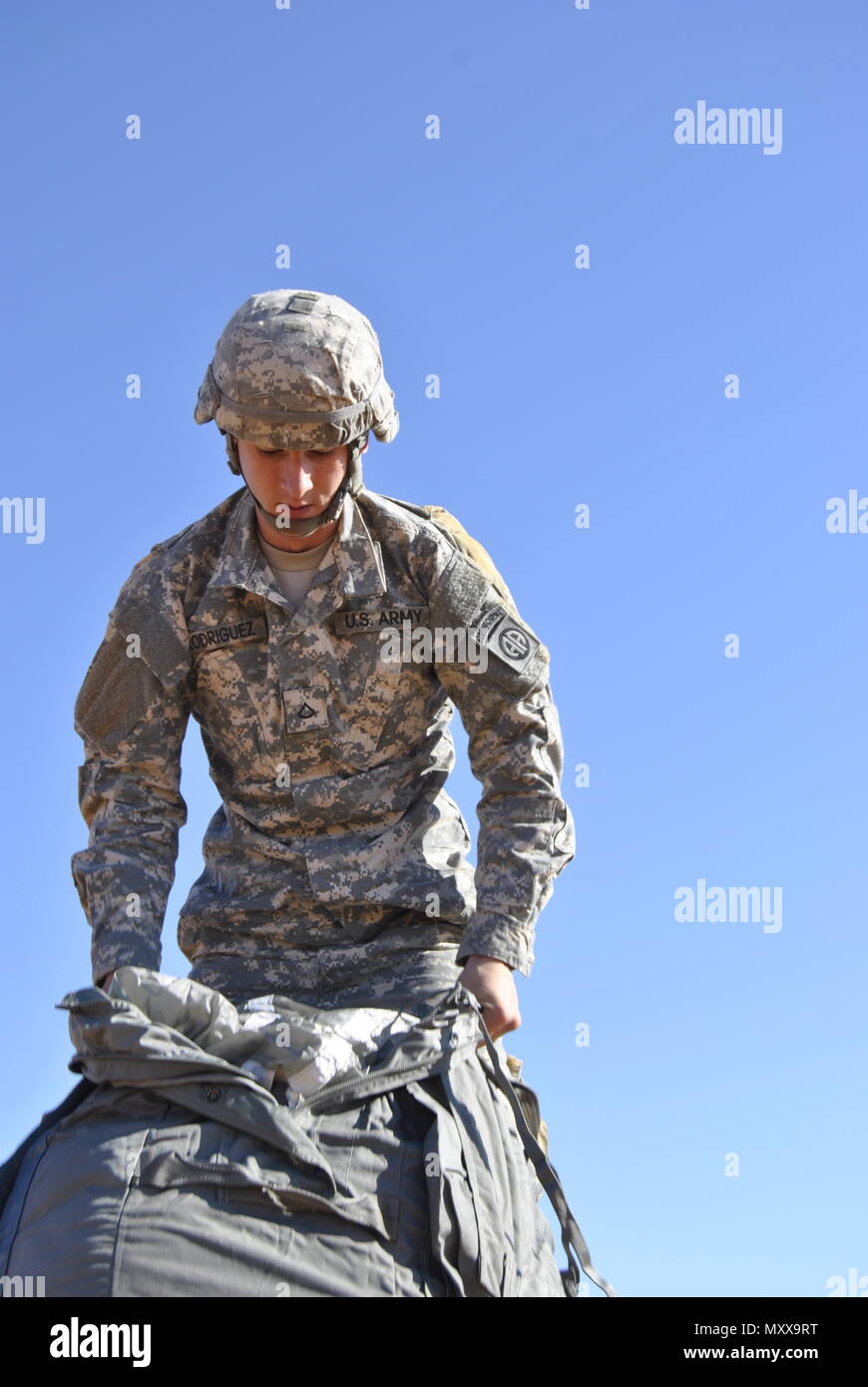 During Operation Toy Drop at Luzon Drop Zone, North Carolina, U.S. Army ...