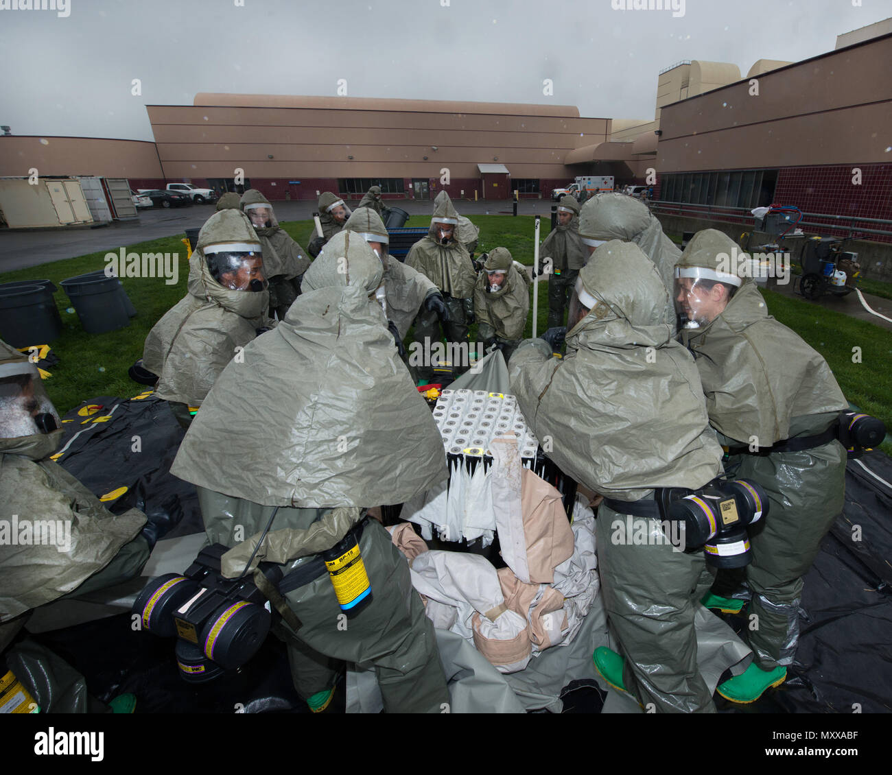 Decon team hi-res stock photography and images - Alamy