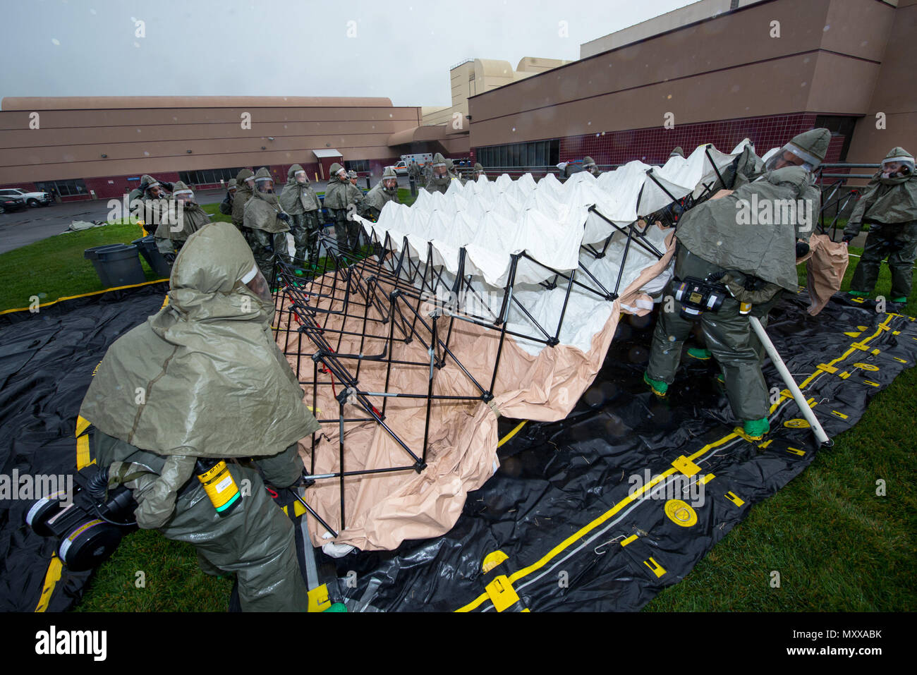 Decon team hi-res stock photography and images - Alamy