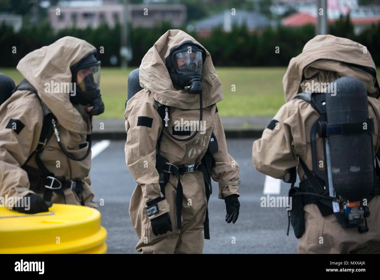 U.S. Marines with Chemical, Biological, Radiological and Nuclear ...