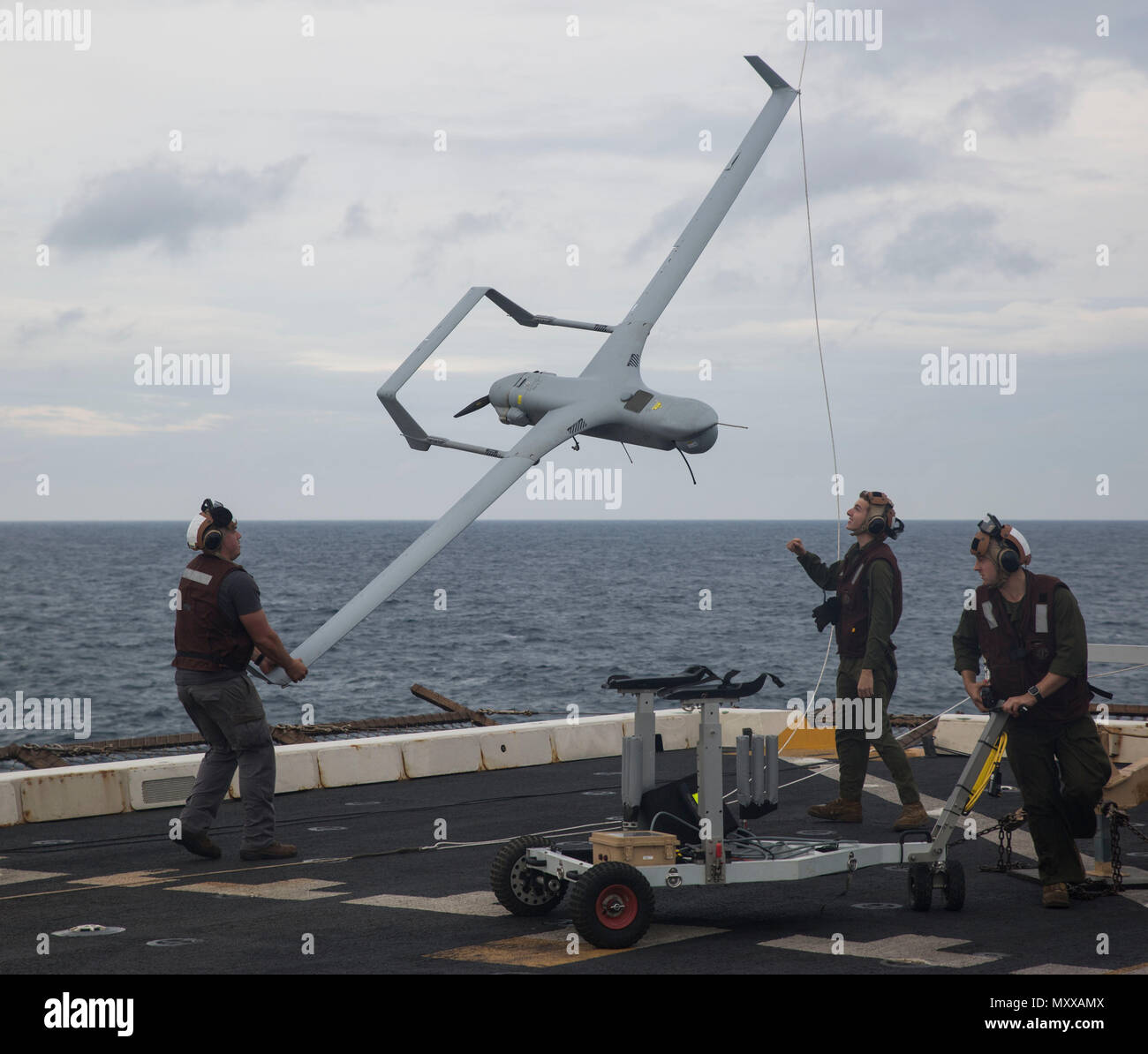 Rq 21a blackjack unmanned aerial surveillance aircraft hi-res stock ...