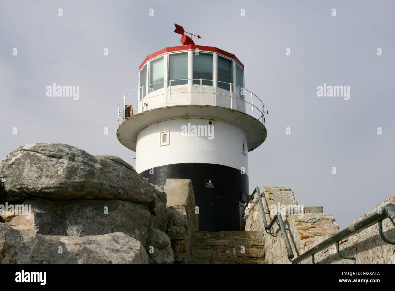 The Old Cape Point Lighthouse Stock Photo - Alamy