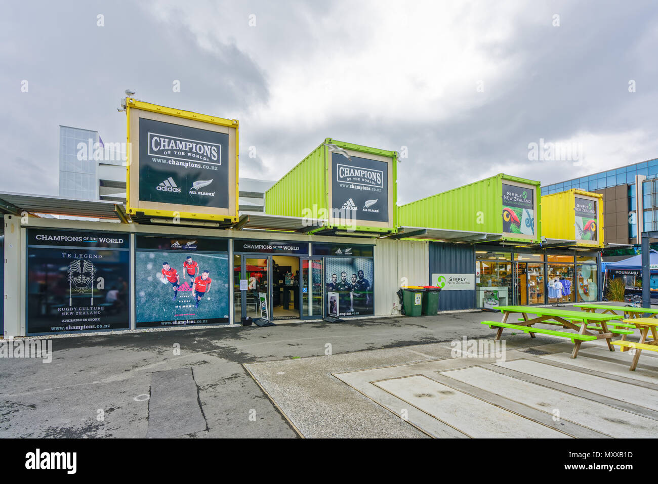 Container city christchurch hi-res stock photography and images - Alamy