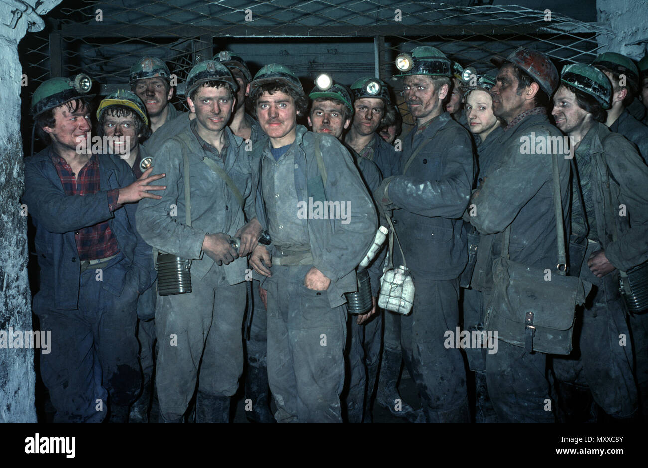 Wujek coal miners, Katowice, Silesia, Poland Stock Photo - Alamy