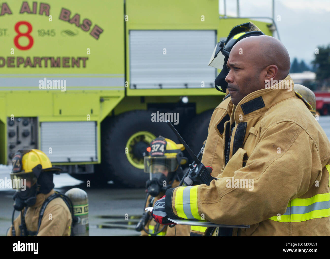Master Sgt. Howard Shelton, 374th Civil Engineer Squadron fire ...