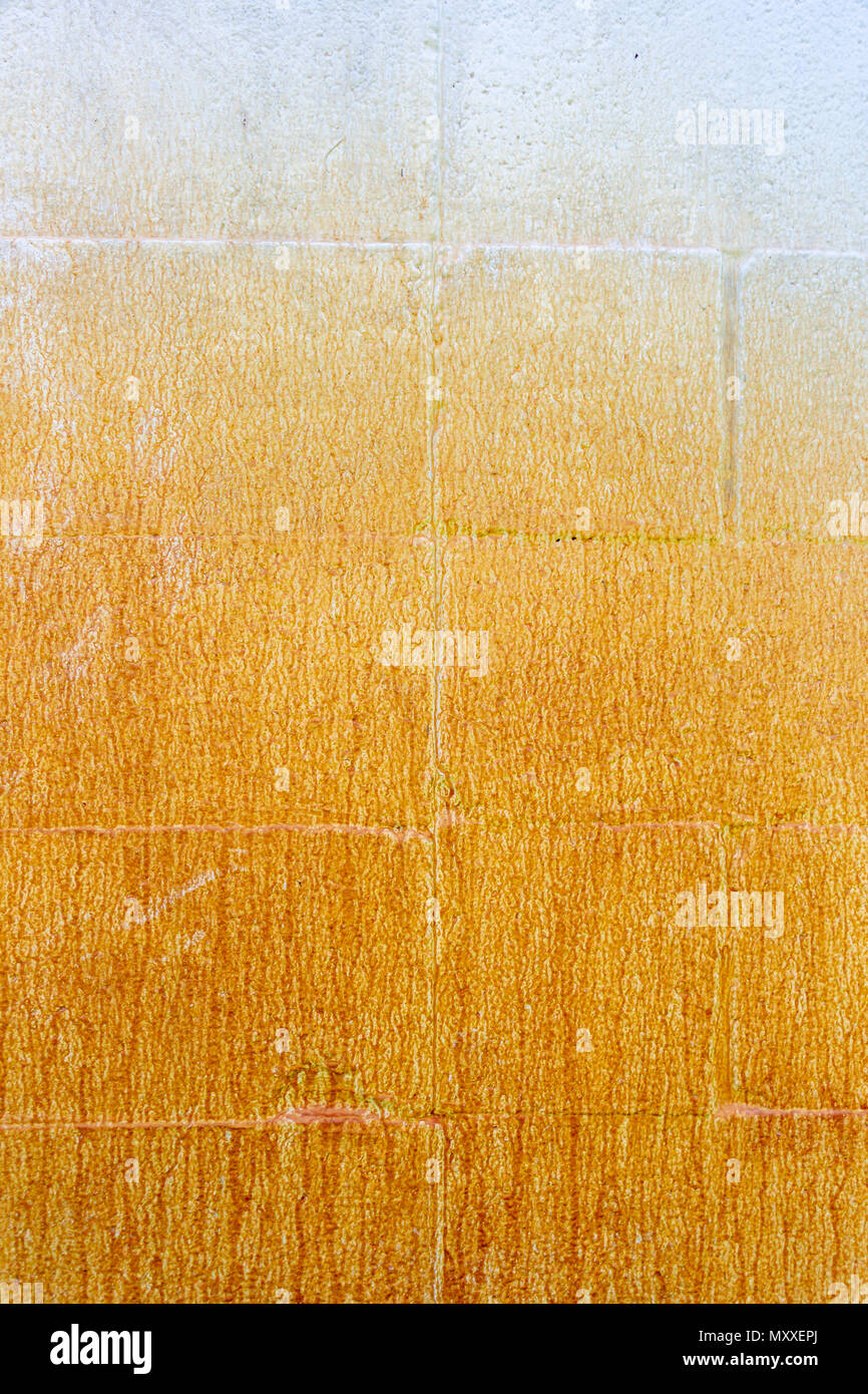 Brick wall with orange dripping rust gradient texture - Pembroke Pines ...
