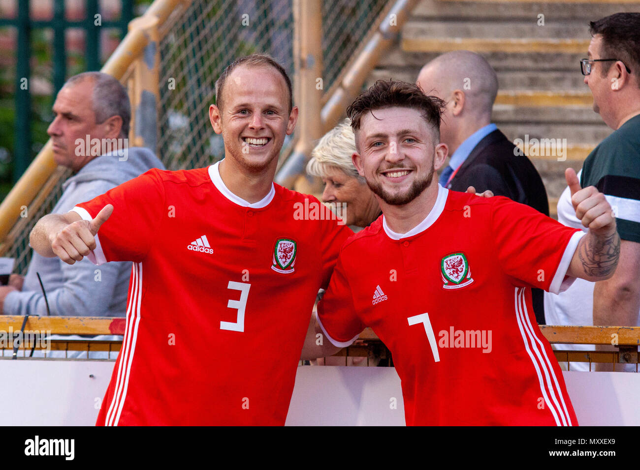 Travis Monks-Landeg of South Wales FA v Region of Gothenburg compete in ...