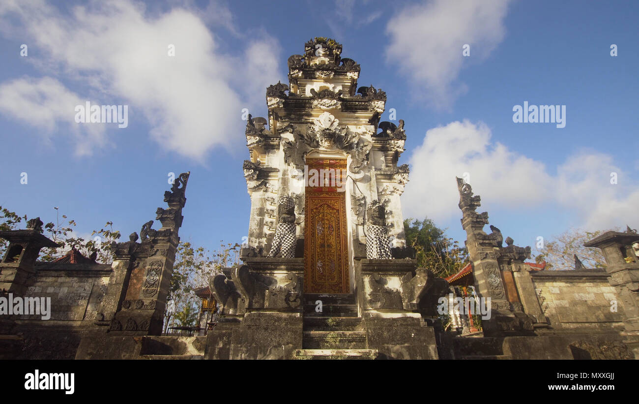 Old Architecture Bali Indonesia Temple Ancient Gates Of