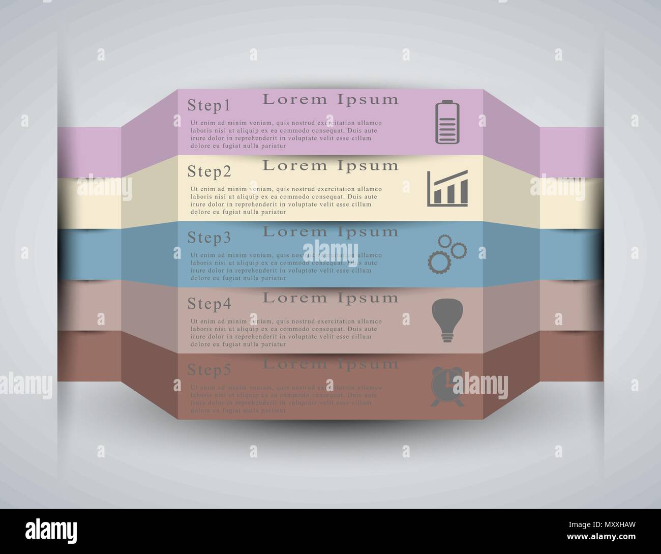 The vector info graphic with different symbols Stock Vector Image & Art ...