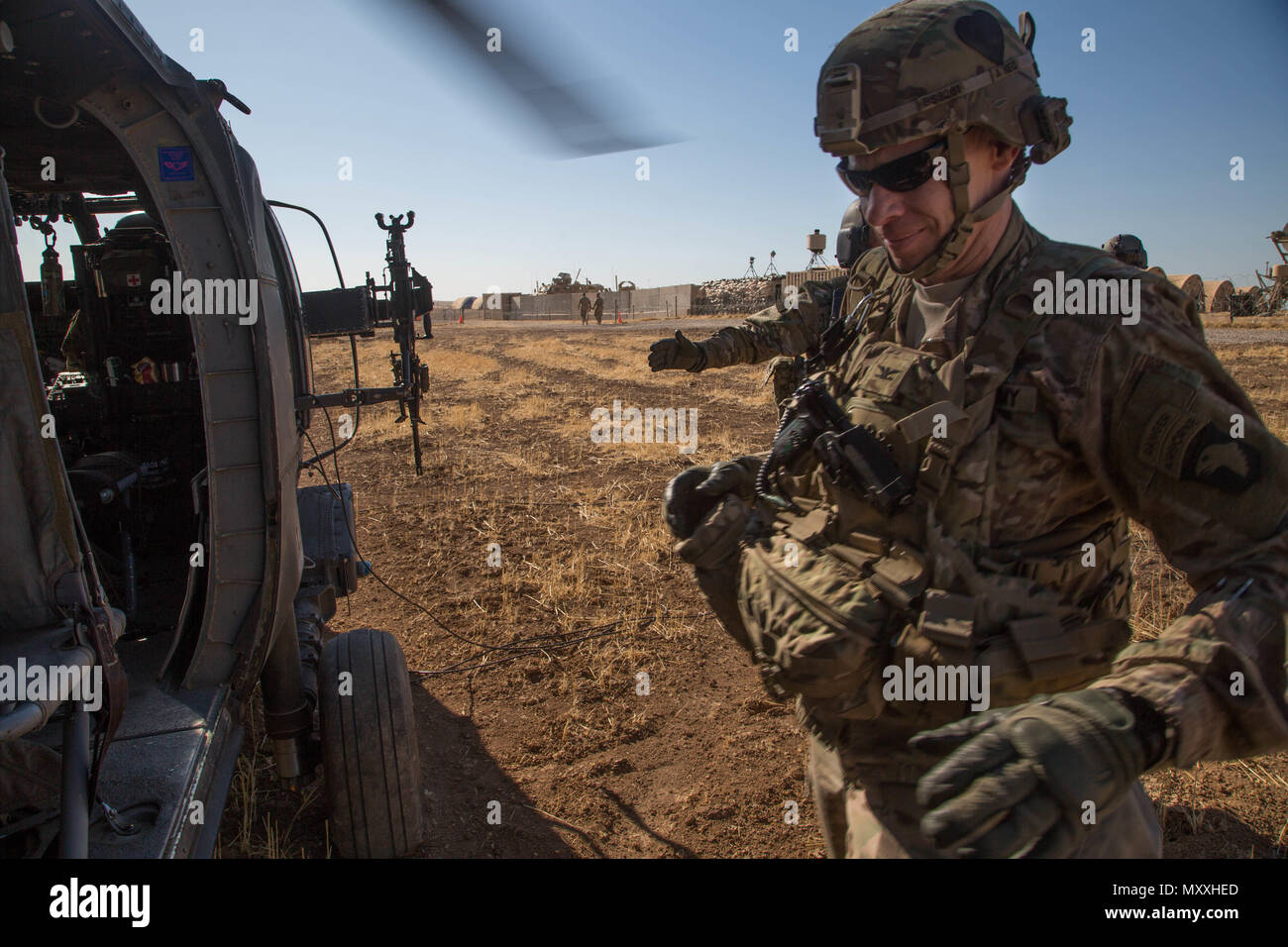 U.S. Army Col. Brett Sylvia, 2nd Brigade Combat Team, 101st Airborne ...