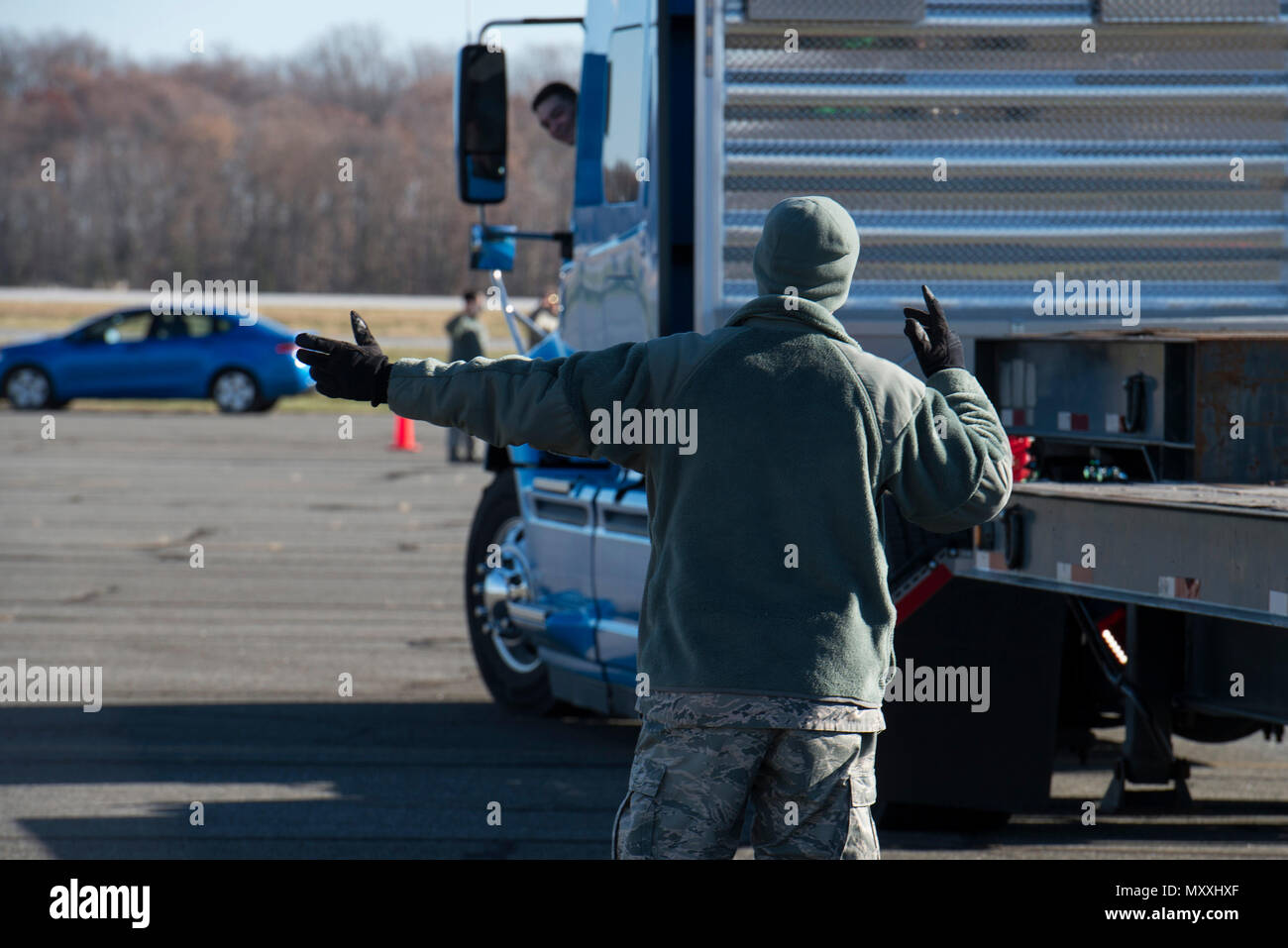 Staff Sgt. Ryan Mack, 87th Logistics Readiness Squadron vehicle ...