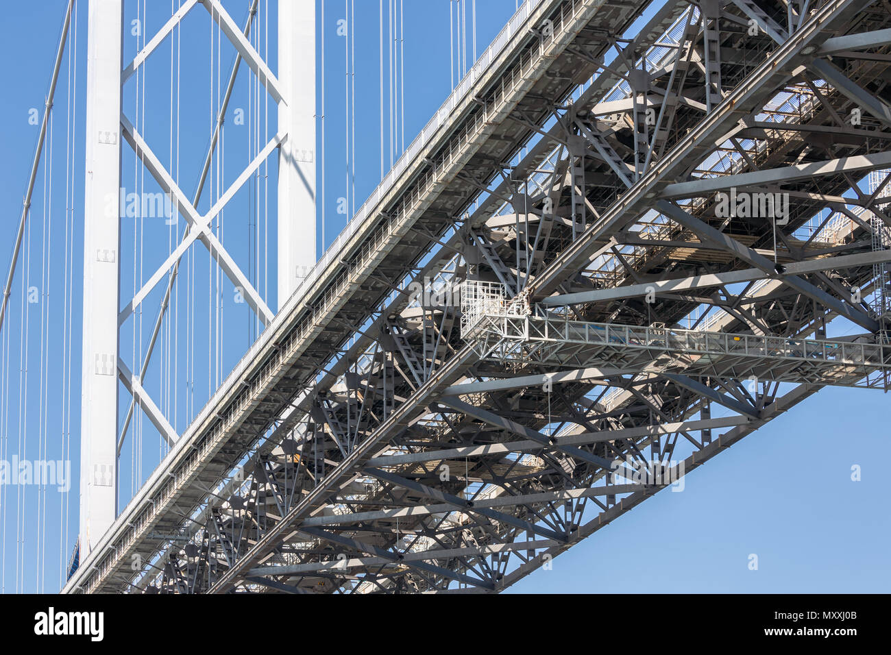 Forth road bridge detail hi-res stock photography and images - Alamy