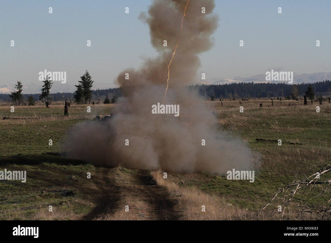 U.S. Army combat engineers with 555 Engineer Brigade's 864th Engineer ...