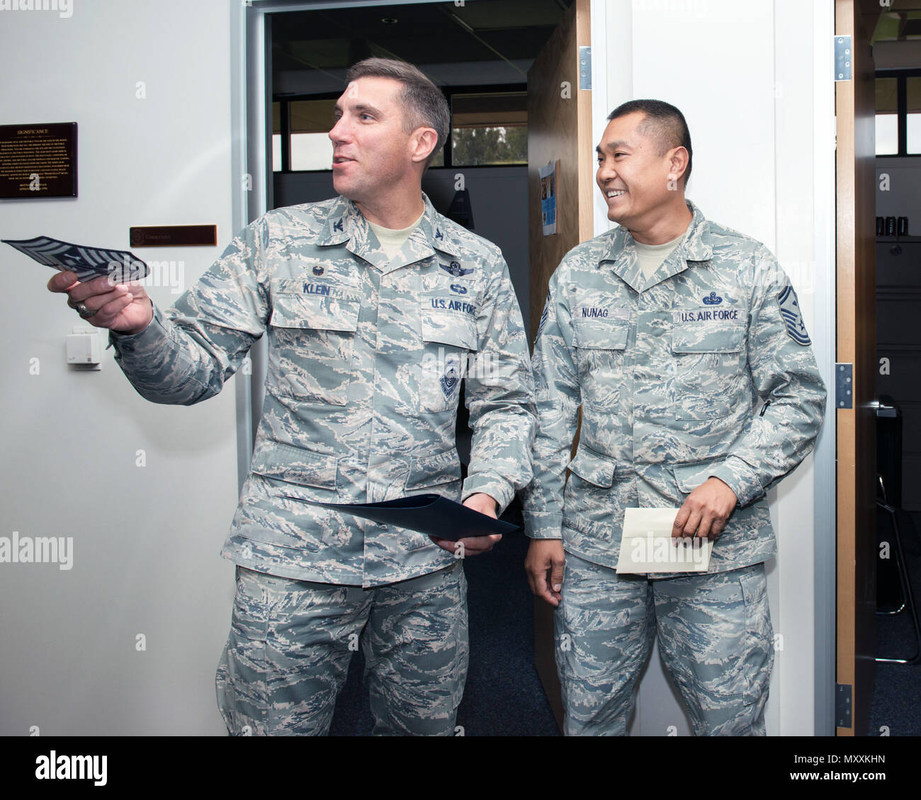 U.S. Air Force Senior Master Sgt. Reny Nunag, 660th Aircraft ...