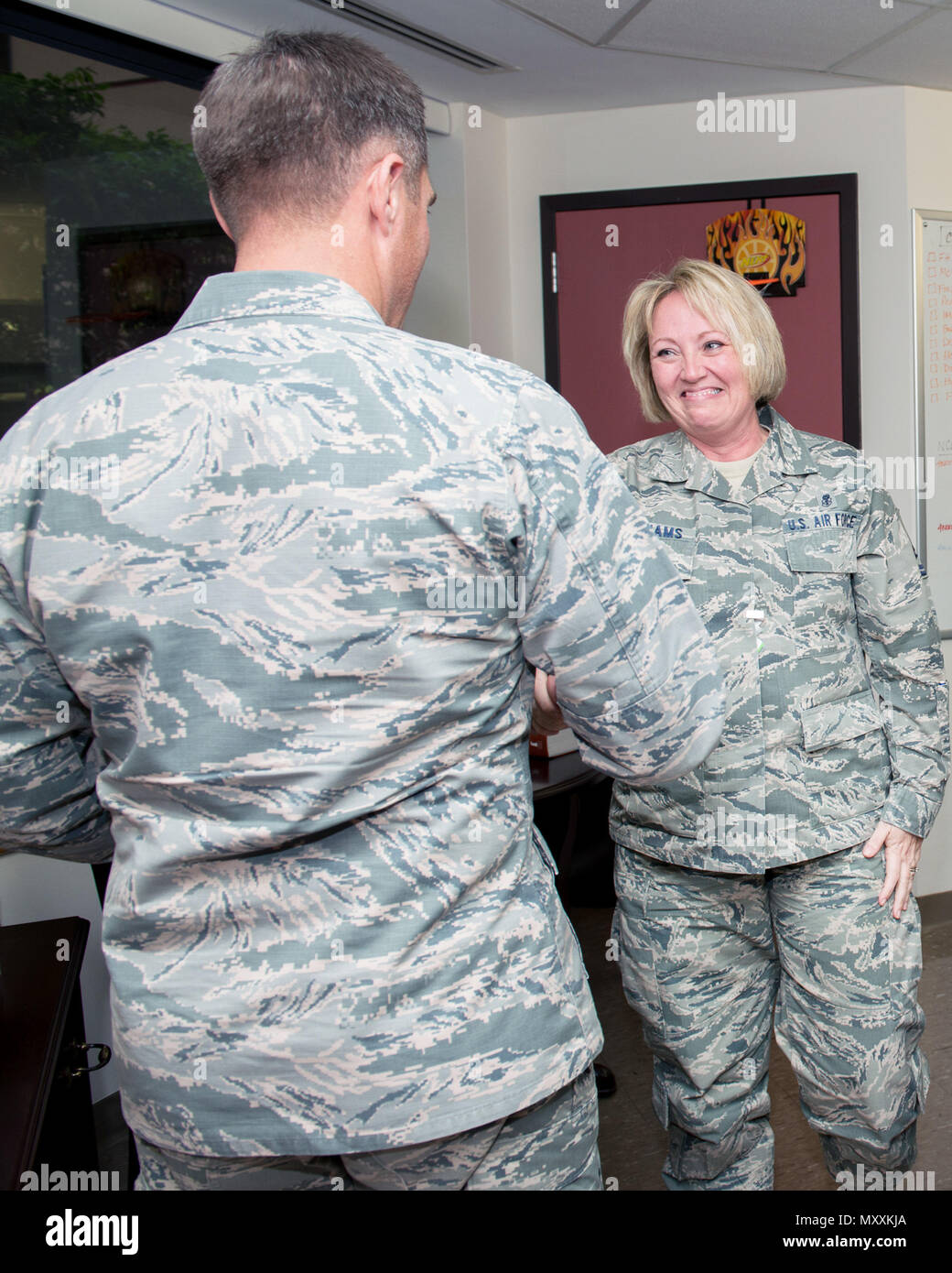 U.S. Air Force Senior Master Sgt. Lisa Williams, 60th Medical Group is ...